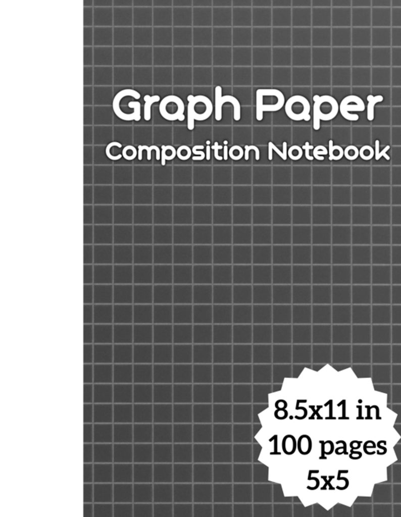 Math Notebook 1/2 Inch Squares - GN-Press.com