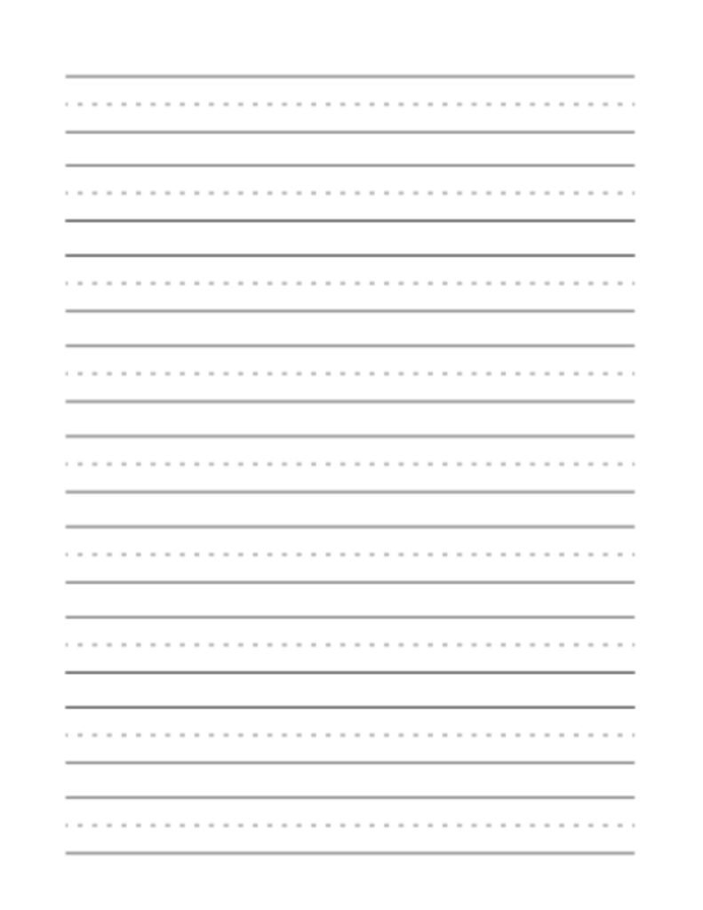 Kidergarden Writting Paper with Lines for ABC Kids - GN Press ...