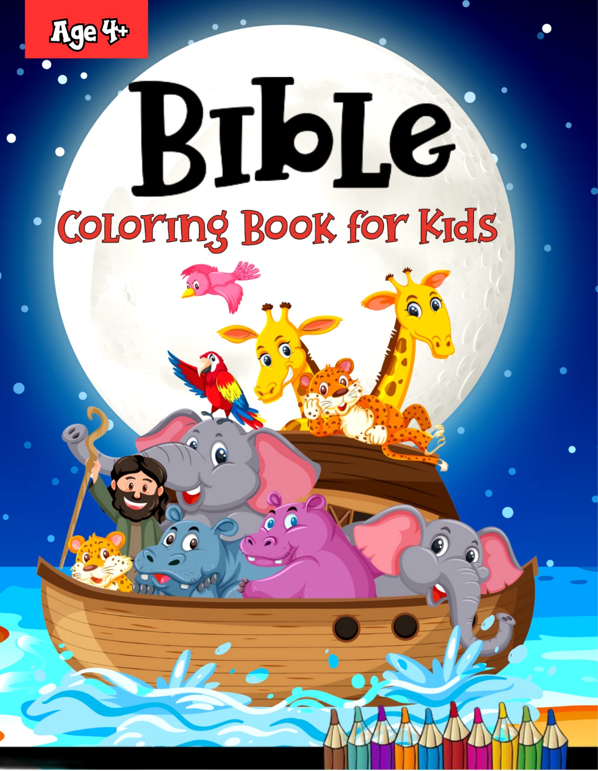 Bible Coloring Book for Kids - GN Press: Unleashing Creativity Through ...